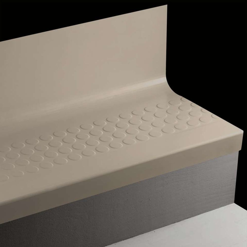 Tarkett Angle Fit Rubber Stair Tread With Integrated Riser Virnrdtr