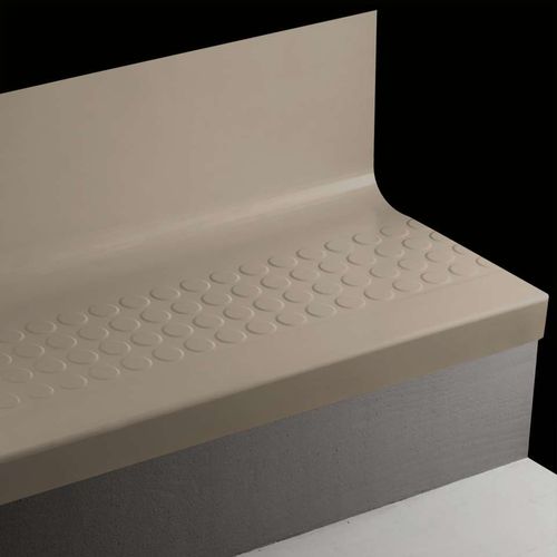 Johnsonite - Angle Fit Rubber Stair Tread with Integrated Riser ...
