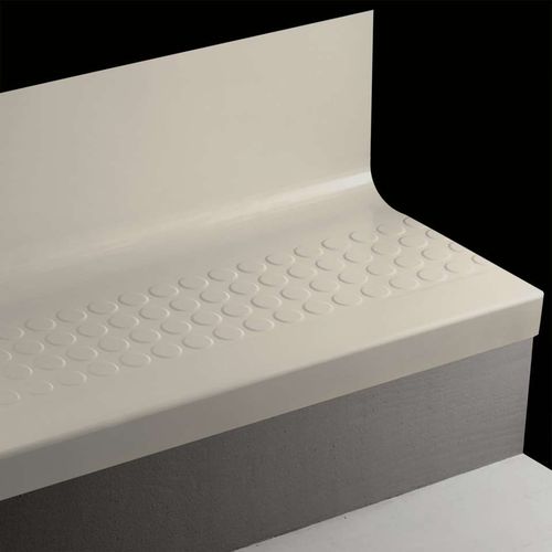 Johnsonite - Angle Fit Rubber Stair Tread with Integrated Riser ...