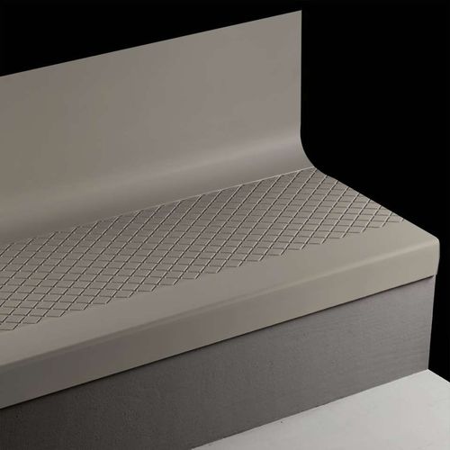 Johnsonite - Angle Fit Rubber Stair Tread with Integrated Riser ...