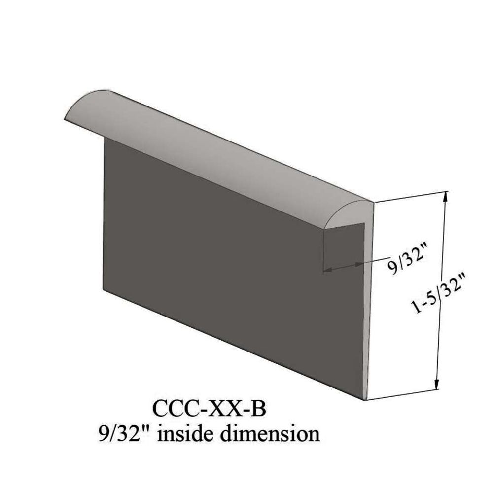 Johnsonite Cove Caps - CCC 29 B For 1/4" materials #29 Moon Rock 12 ...