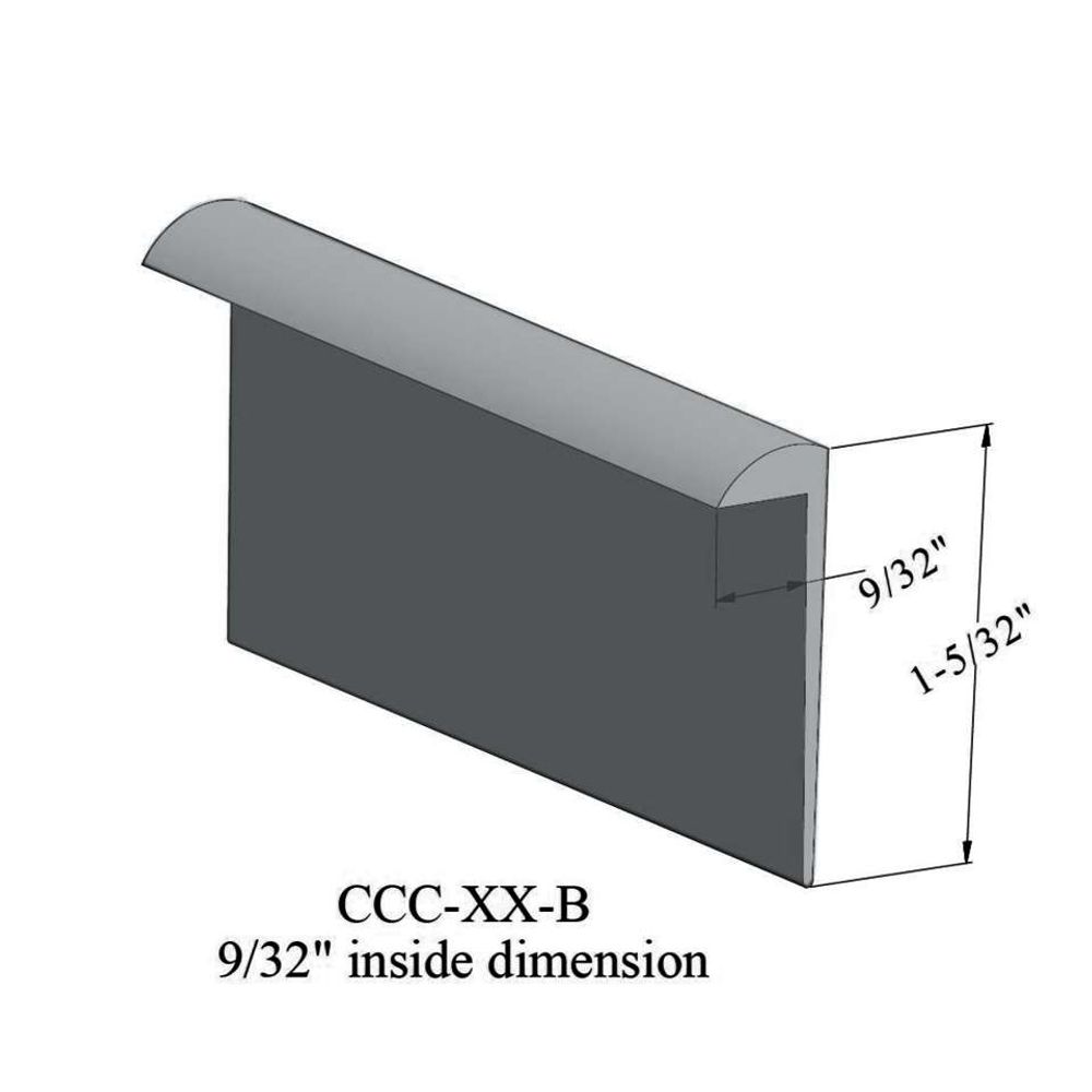 Tarkett Cove Caps - CCC 71 B For 1/4" materials #71 Storm Cloud 12 ...