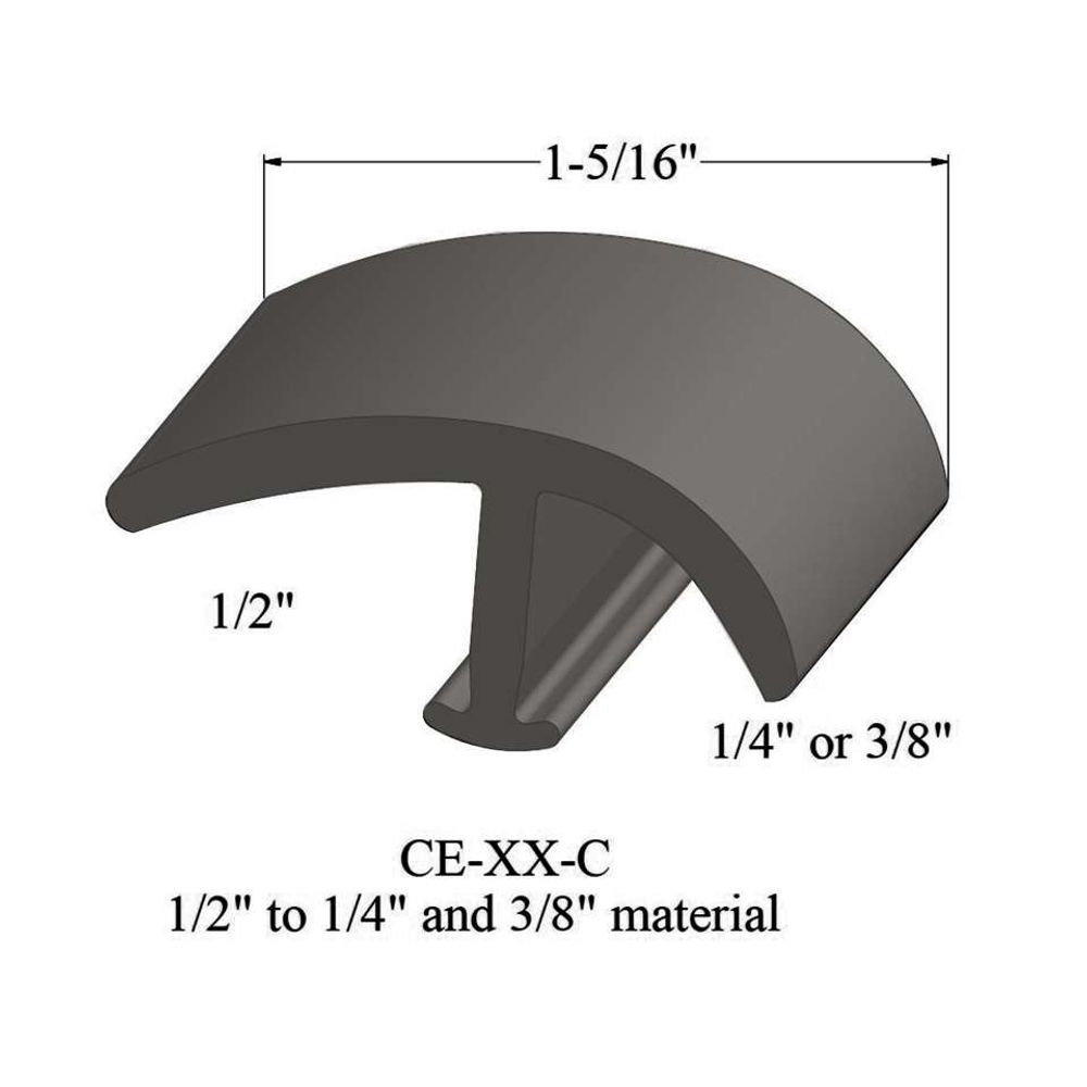 Tarkett T-Mouldings - CE 29 C 1/2" to 1/4" and 3/8" material #29 Moon ...