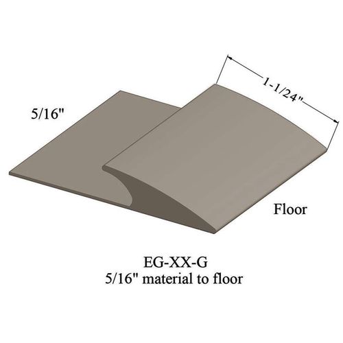Johnsonite - Carpet Edge Guard - EG 49 G 5/16" material to floor #49 ...