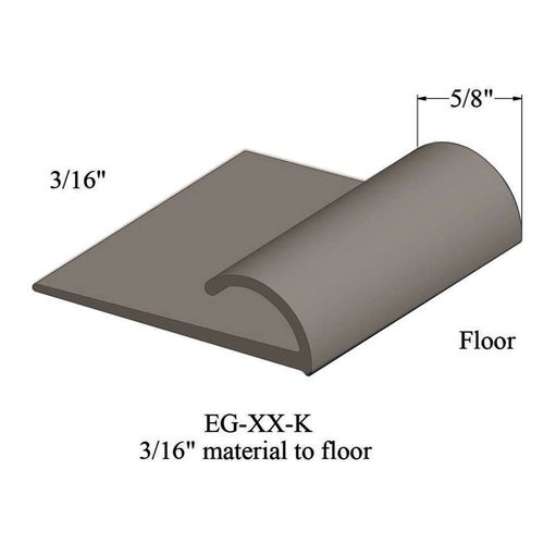 Johnsonite - Carpet Edge Guard - EG 80 K 3/16" material to floor #80 ...
