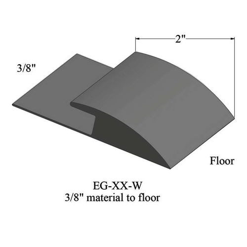 Johnsonite - Carpet Edge Guard - EG 20 W 3/8" material to floor #20 ...