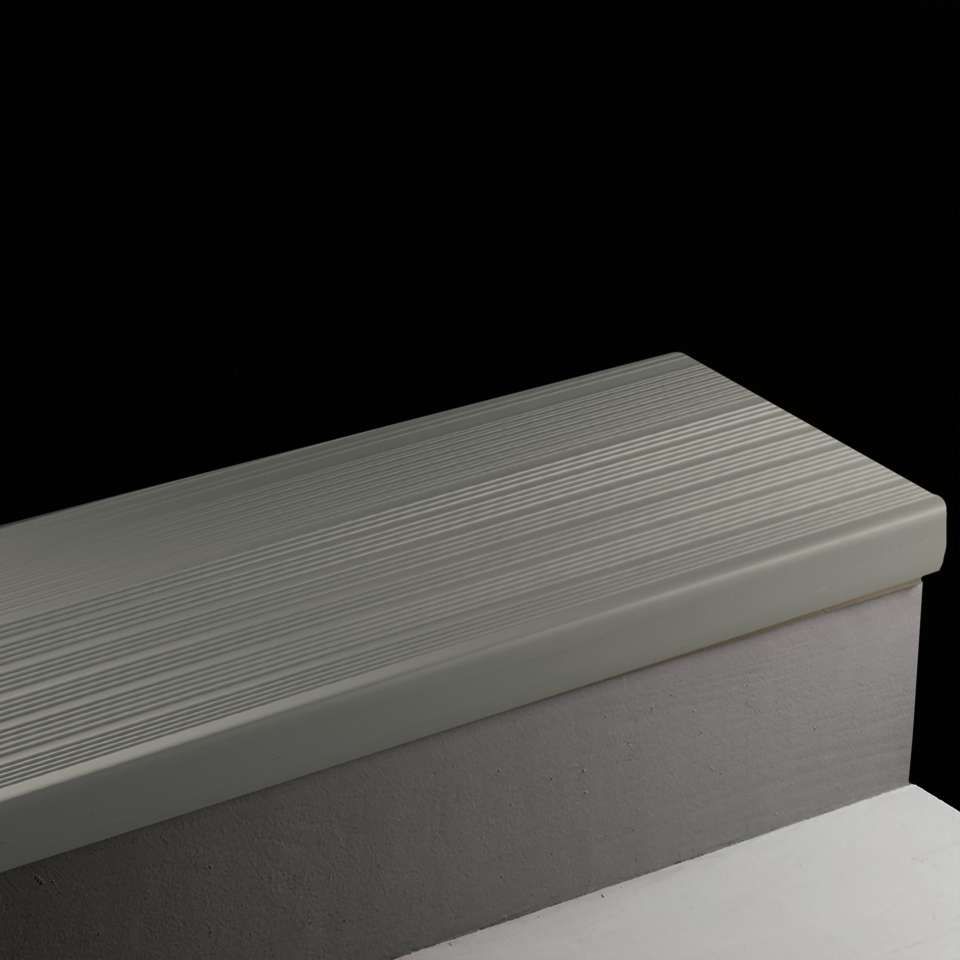 Tarkett Vinyl Stair Treads - HT 71 SQ Safe-T-Rib Square Nose #71 Storm ...