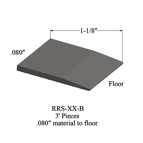 Johnsonite - Tile Reducer - RRS 29 B 3' pieces - .080" material to ...