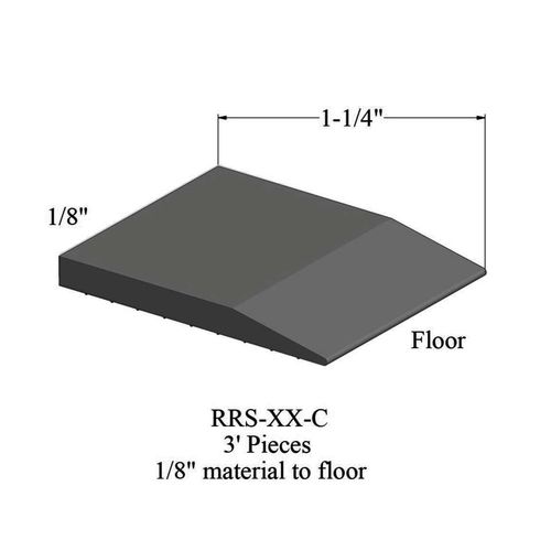 Johnsonite - Tile Reducer - RRS 20 C 3' pieces - 1/8" material to floor ...