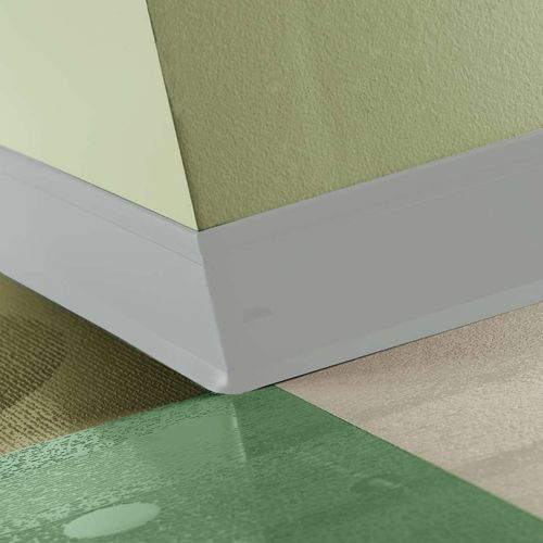 Johnsonite - Perceptions - Recess Toe 4 1⁄4” #23 Vapor Grey - Wallbase ...