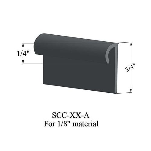 Johnsonite - Cove Caps - SCC 71 A For 1/8" materials #71 Storm Cloud 12 ...