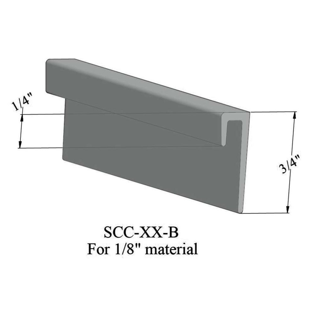 Johnsonite Cove Caps - SCC 21 B For 1/8" materials #21 Platinum 12 ...