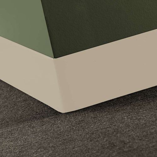 Johnsonite - TightLock - Carpet 3 1⁄4” #34 Almond - Wallbase 75' | FloorBox