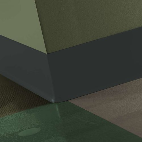 Johnsonite - TightLock - Resilient 4 3⁄8” #82 Black Pearl - Wallbase 75 ...