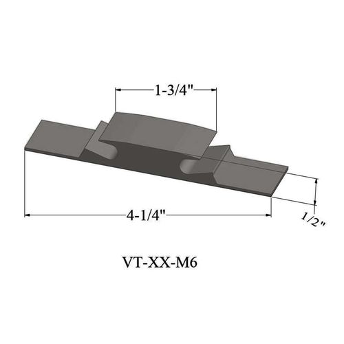 Johnsonite - Seuils - VT 29 M6 1-3/4" exposed surface threshold #29 ...