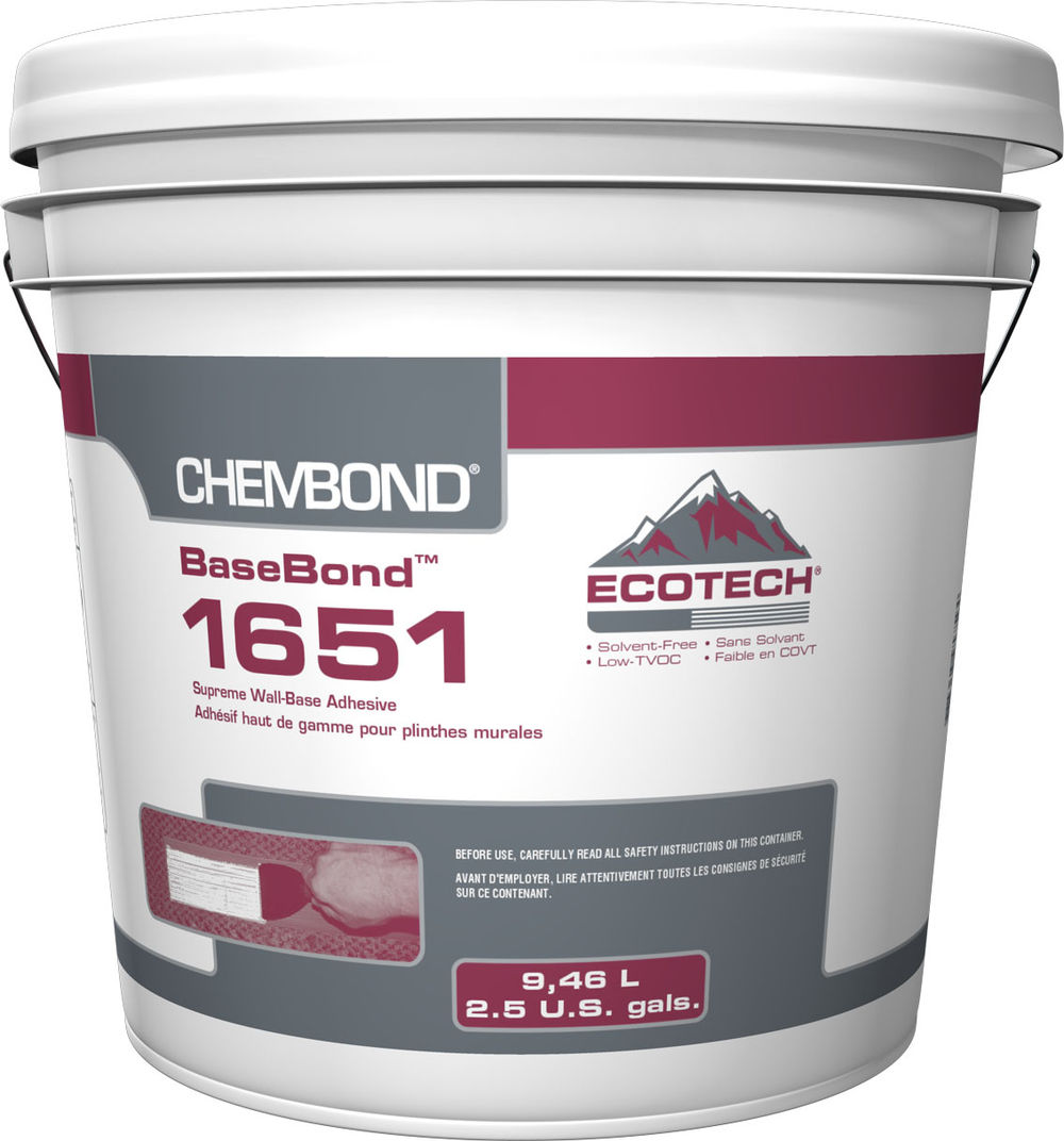 Chembond BaseBond 1651 Supreme Wall-Base Adhesive - 9.46 L (165160020 ...