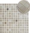 Centura - Mosaic Tiles NatureBlends Shiny Namibia 13" x 13" - NB2002360 ...