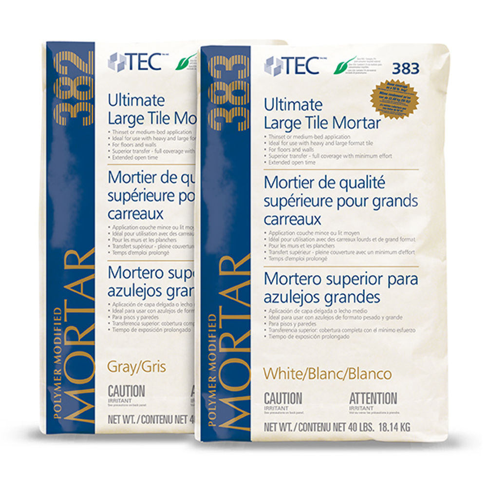 Tec Large Format Tile Mortar Ultimate White 40 lb (TA383) | FloorBox