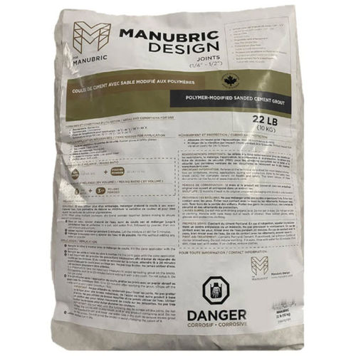 Manubric - Faux brick grout - Light Nunavut color - 10 kg - CBP60010 ...
