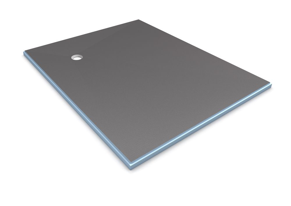 Wedi Fundo Primo Shower Base with Offset Drain Assembly - 60" x 72 ...