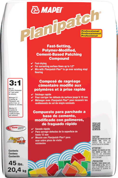 Mapei Planipatch Fast-Setting Polymer-Modified Cement-Based Patching ...
