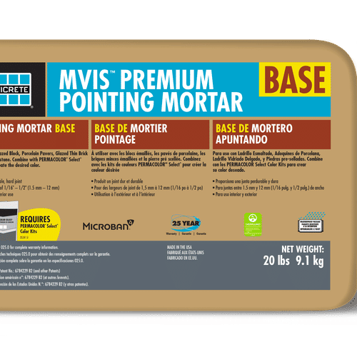 Laticrete - MVIS Premium Masonry Mortar Base 20 lb - 2800-0020-2 | FloorBox