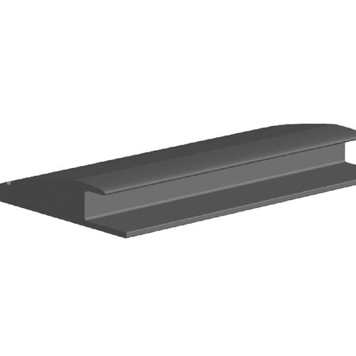 Core Flooring - Carpet Reducer Vinyl #7 Charcoal - 3/16" (4.8 mm) x 1 ...