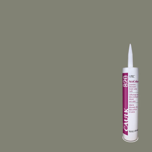 Tec - Unsanded Tile Caulk AccuColor #927 Light Pewter 10.5 oz ...