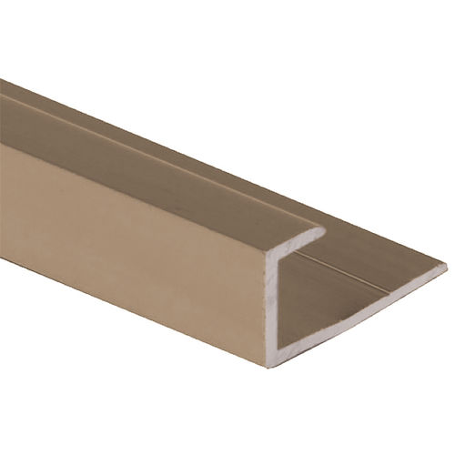 Prova - J-Molding, Satin Titanium - 1/2" x 1" x 8' | FloorBox