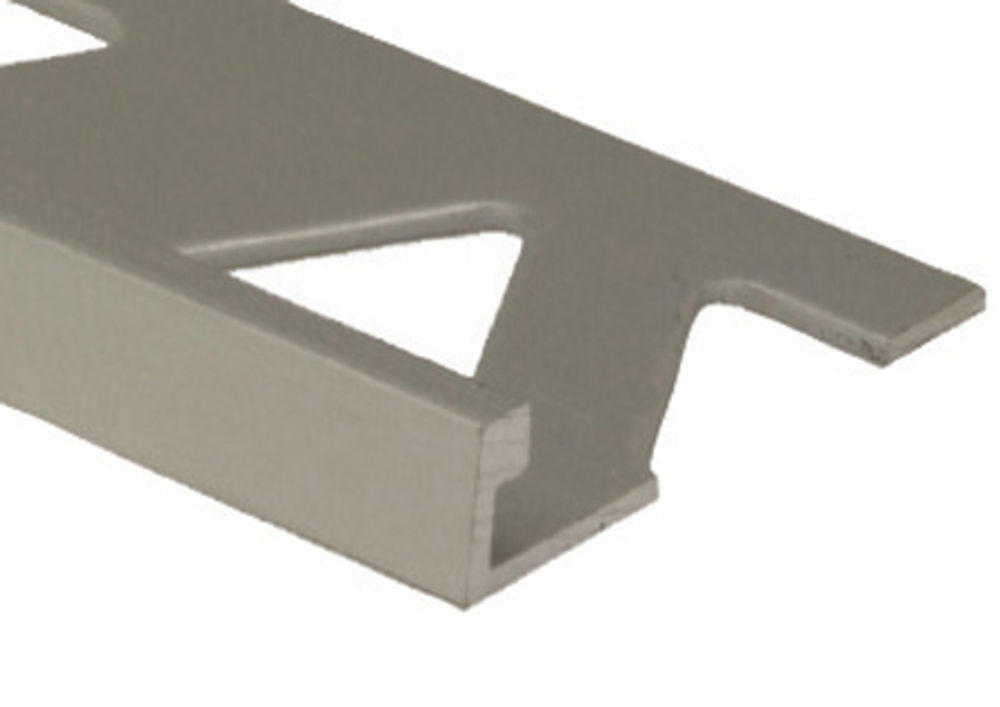 Prova Flat Tile Edge, Bright Clear - 3/4" x 8' (CM2155BCL08) | FloorBox