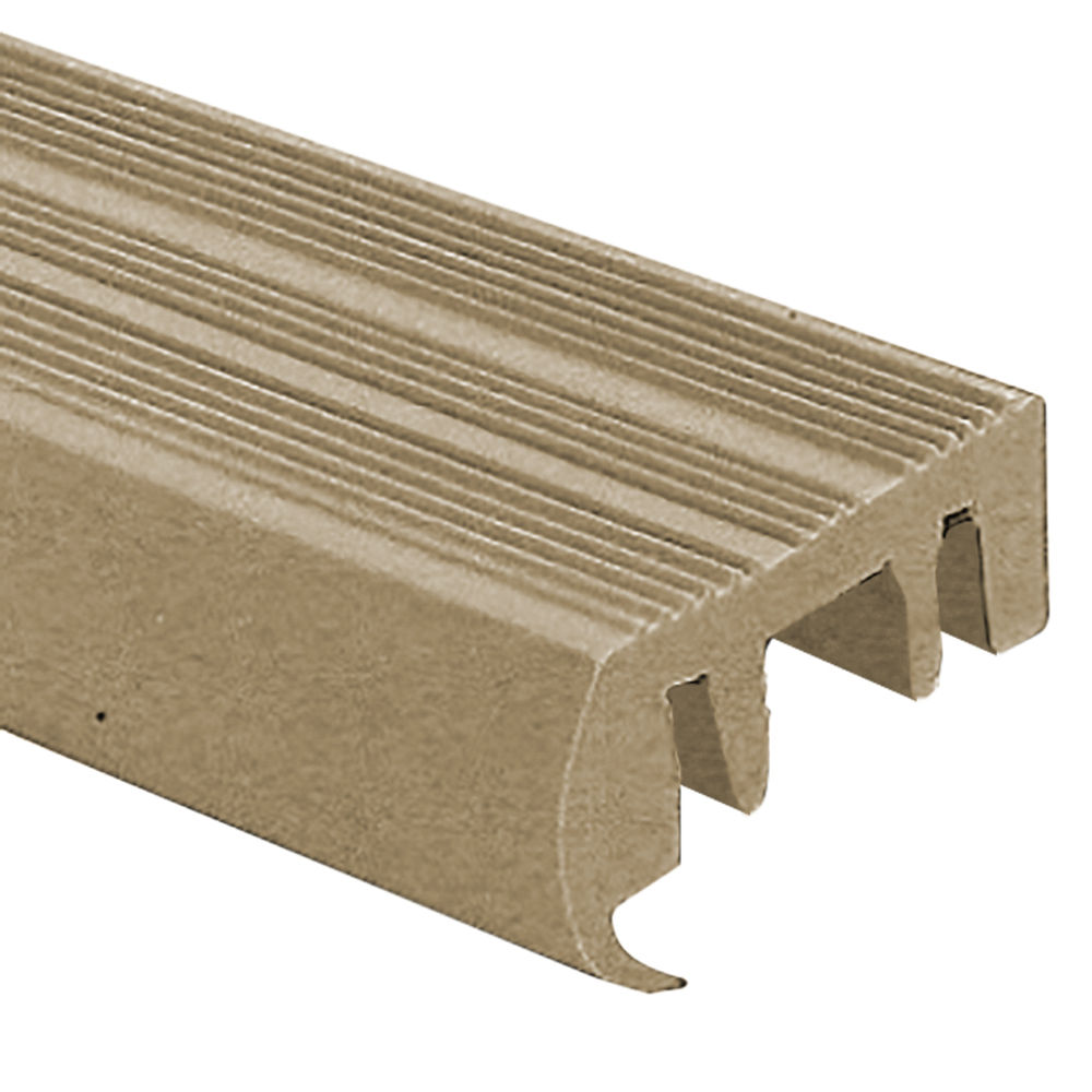 Prova AntiSkid Stair Nosing Beige Vinyl Insert Replacement Piece 1/2 ...