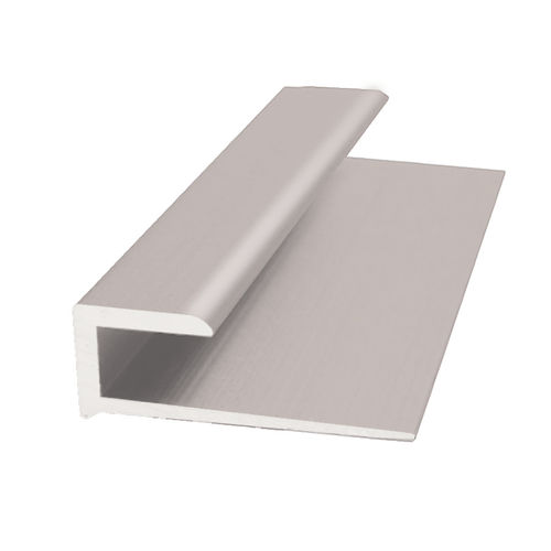 M-D PRO - Aluminum J-Molding for LVT/LVP, Satin Clear Anodized - 13/64 ...
