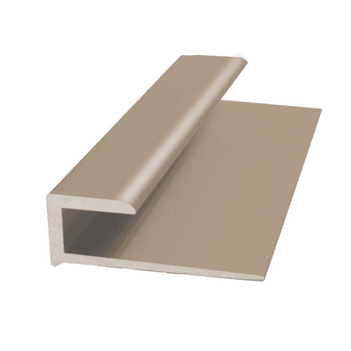 M-D PRO - Aluminum J-Molding for LVT/LVP, Satin Titanium - 9/32" x 12 ...