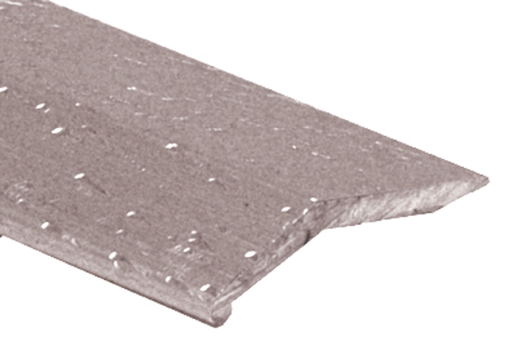 M-D PRO Bevel Bar Aluminum Hammered Silver 1" x 12' (CM1197HSI12 ...