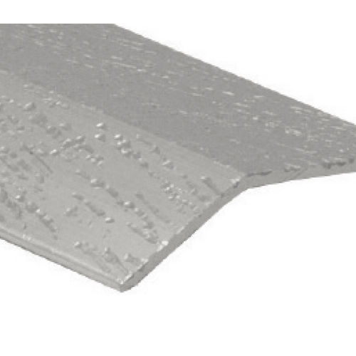 M-D PRO - Bevel Bar Economy Aluminum Hammered Silver 1-1/2" x 12 ...