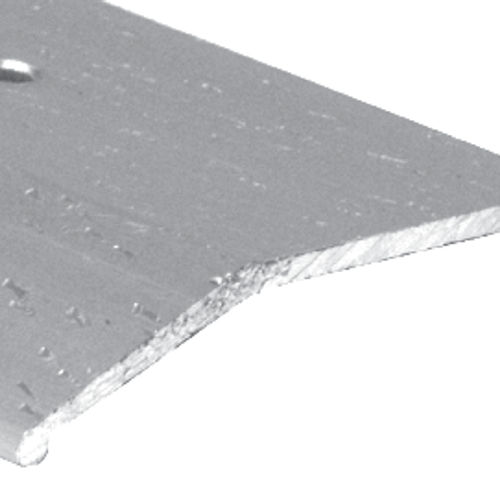 M-D PRO - Bevel Bar Commercial Aluminum Hammered Silver 2" x 12 ...