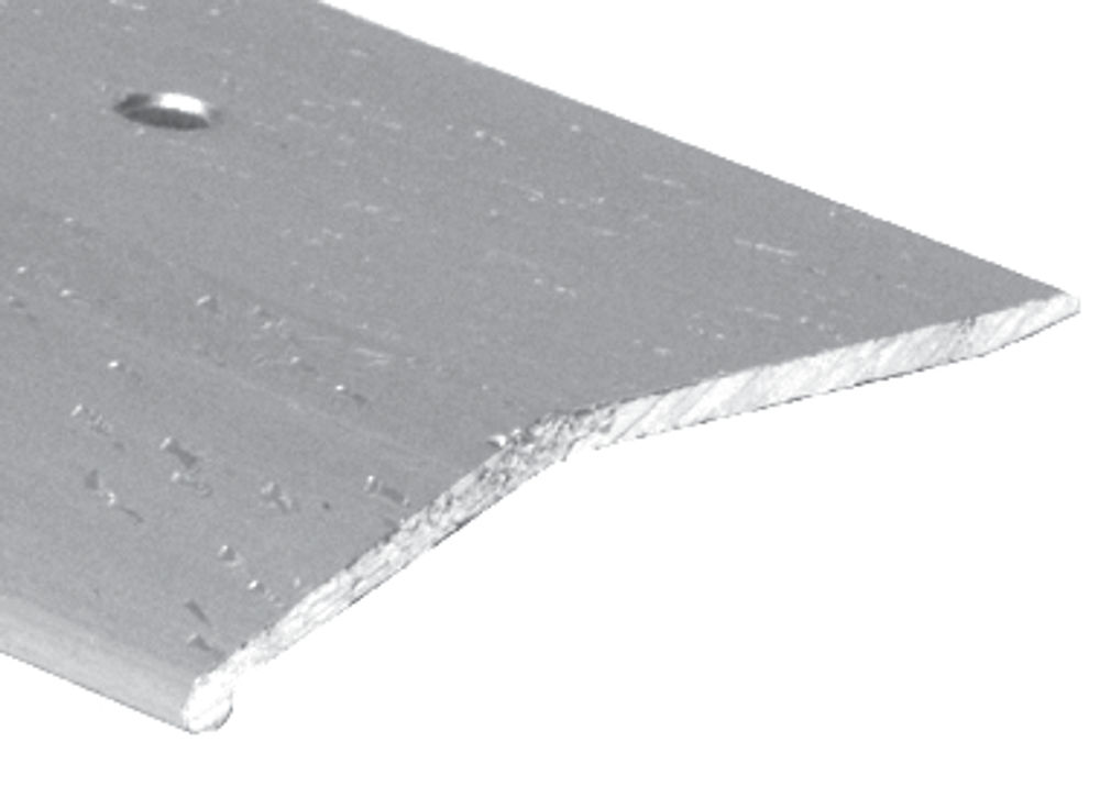M-D PRO Bevel Bar Commercial Aluminum Hammered Silver 2" x 12 ...