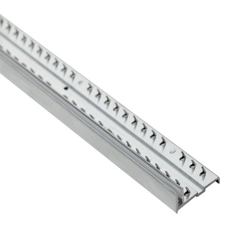 M-D PRO - Aluminum Cap Track Pinned, Mill Finish - 3/8" x 12 ...