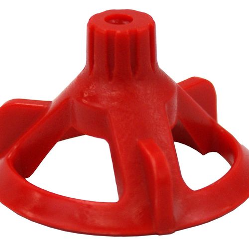 Russo - Leveling Caps Spin Doctor Red (Pack of 100) - SDCAP | FloorBox