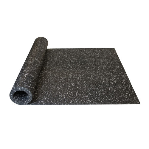 Pliteq - GenieMat Fit08 Fitness Floor Covering Silver Gray - Roll of 4 ...