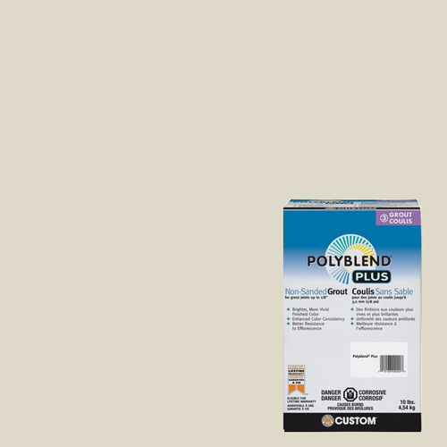 Custom Building Products - Unsanded Grout Polyblend Plus #333 Alabaster ...