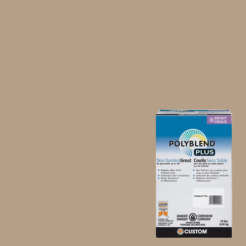 Custom Building Products - Unsanded Grout Polyblend Plus #380 Haystack ...
