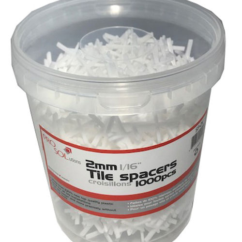 FloorBox - Tile Spacers X shaped 2mm (1/16") - Bucket of 1000 - SP-2K ...