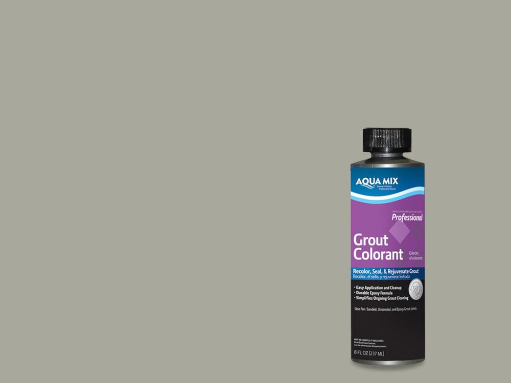 Aqua Mix Grout Colorant #934 Centura DeLorean Gray 237 ml (GRCO934 ...