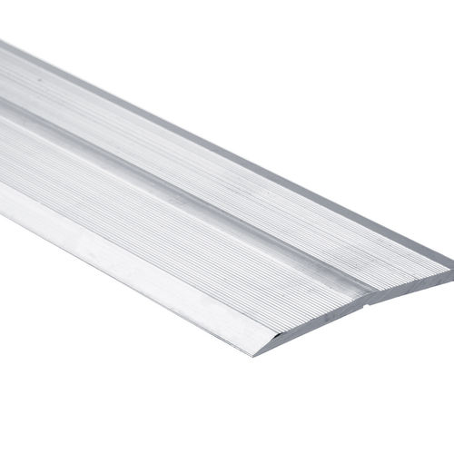 M-D PRO - Ribbed Metal Threshold CM1144 Aluminum Mill Finish 2-1/2" x ...