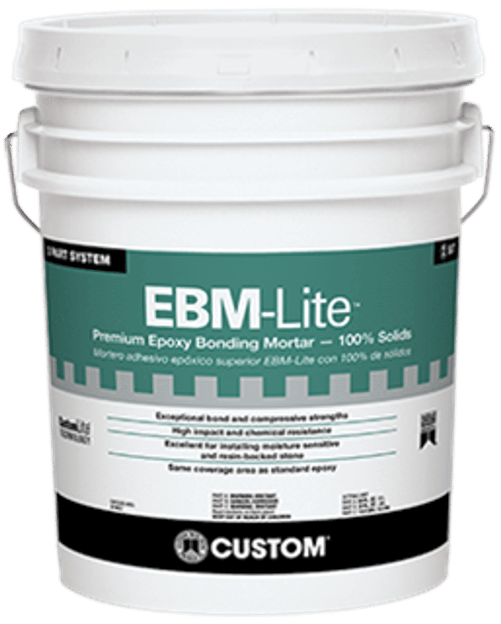 Custom Building Products Premium Epoxy Bonding Mortar 100% Solids EBM ...