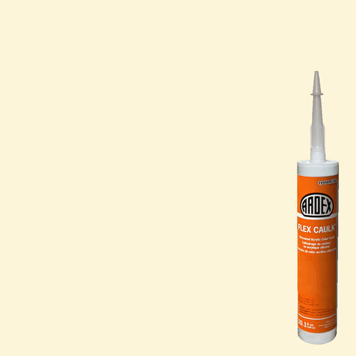 Ardex - FLEX Siliconized Acrylic Color Caulk - Natural Bone #36 - 10.5 ...