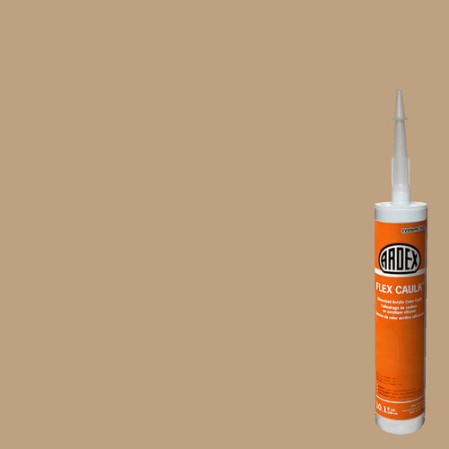 Ardex - FLEX Siliconized Acrylic Color Caulk - Desert Sand #37 - 10.5 ...