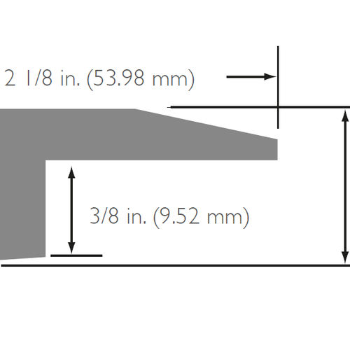 Preverco - Hardwood Dublin Matte Threshold 84" - PA-3007-1A0-000 | FloorBox