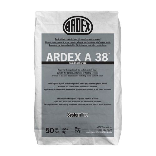 Ardex - A 38 Rapid-Set Screed - 50 lb - 20231 | FloorBox